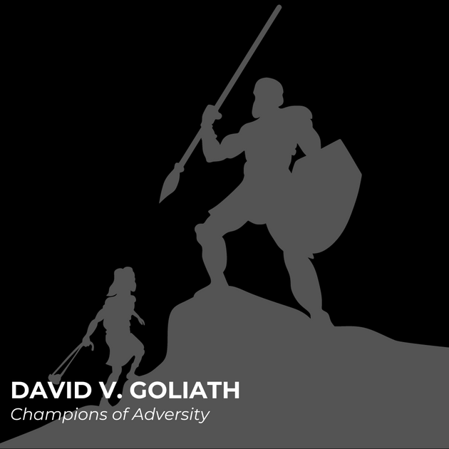David and Goliath: The Quintessential Underdog Story – The Underdog Brand